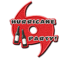 The Hurricane Party Patch | BikerGeo Patch